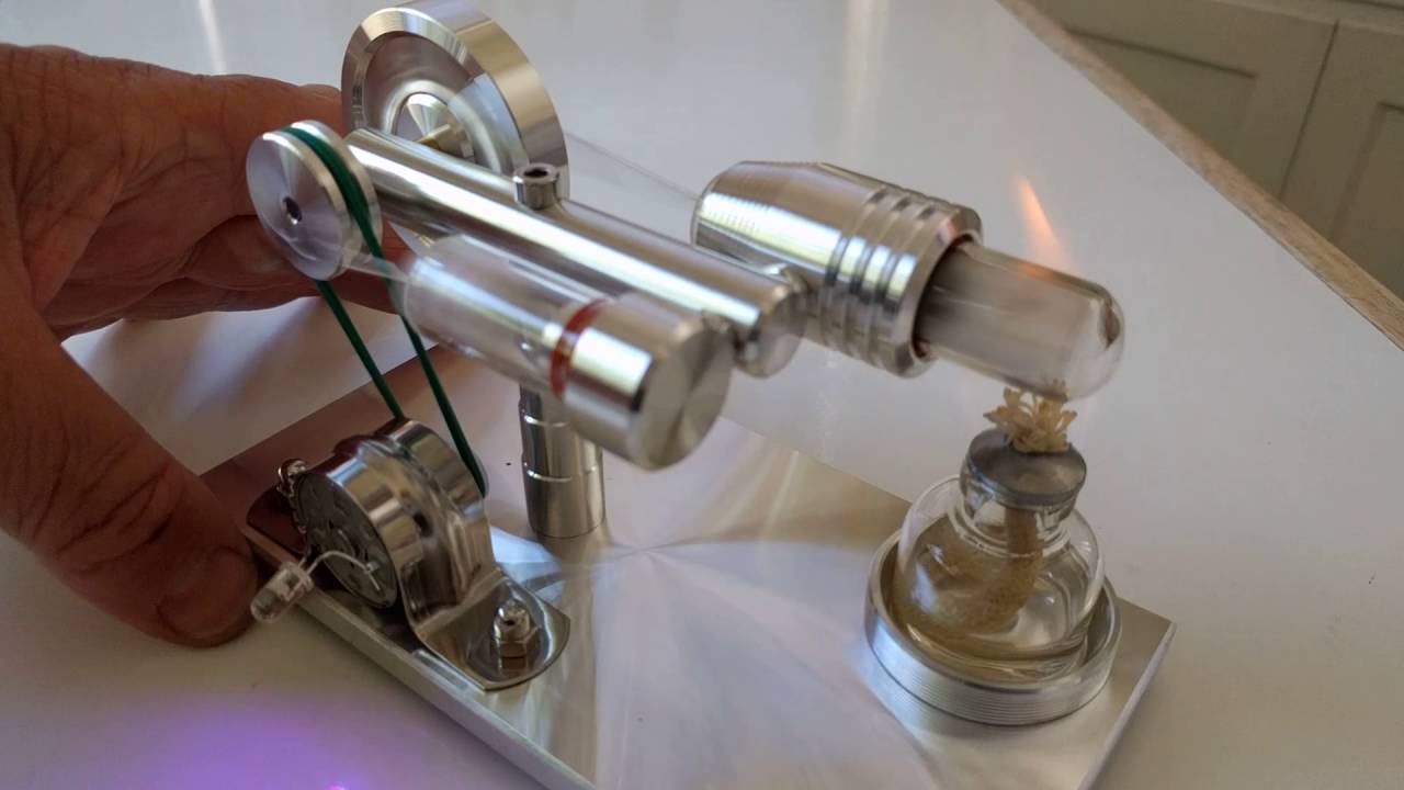 Cool new toy, heat engine - YouTube