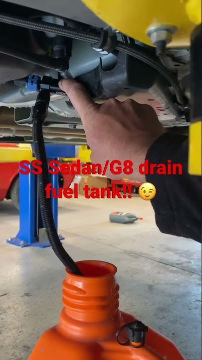 Drain your Chevy SS or G8 fuel tank. 5th Gen Camaro similar as well!! DSX aux pump install - YouTube