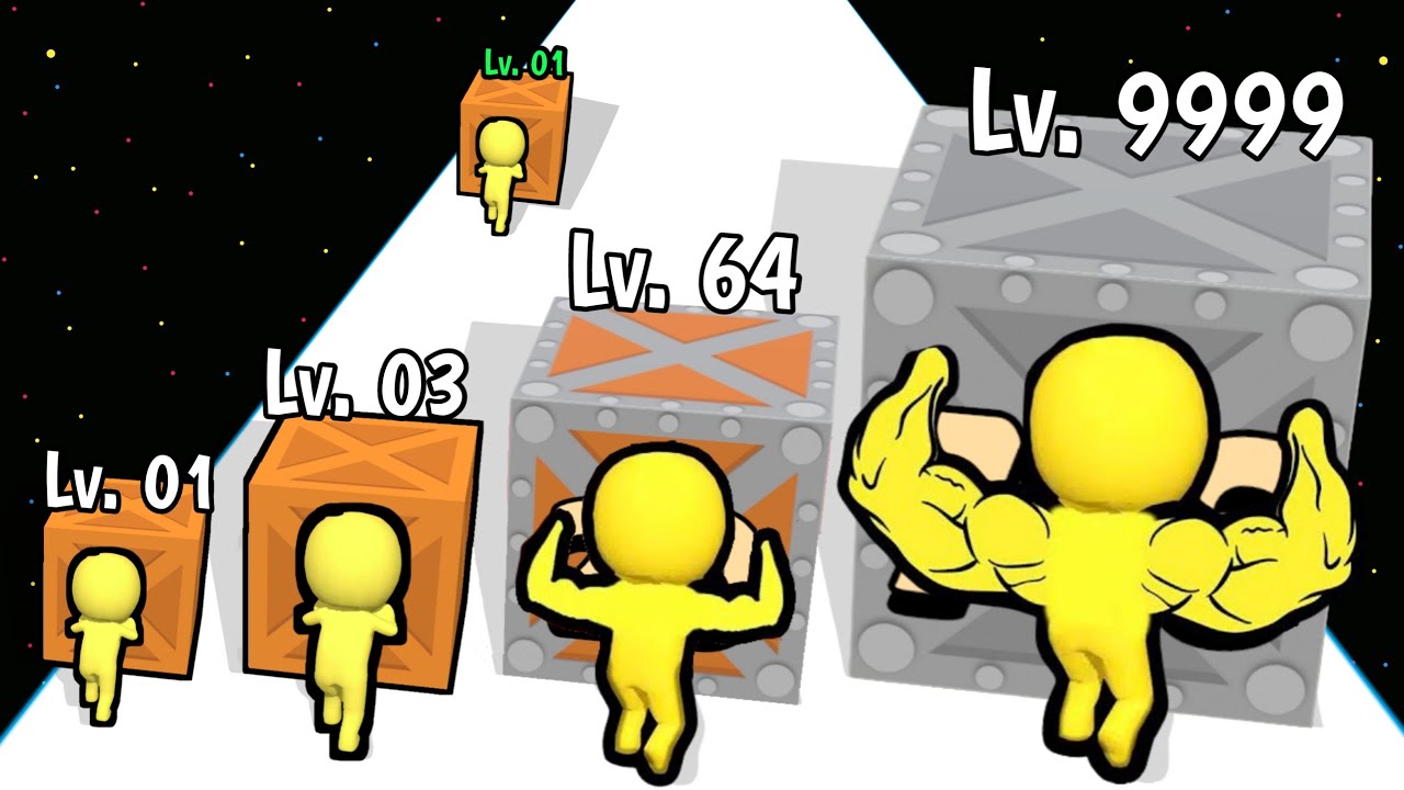 Push Harder - Level Up Block Max Level Game (Push Harder Game) - YouTube