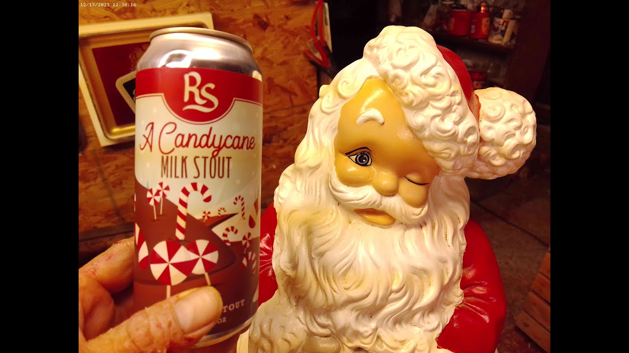 A Candycane Milk Stout - R. Shea Brewing - Akron Ohio - 8% - YouTube