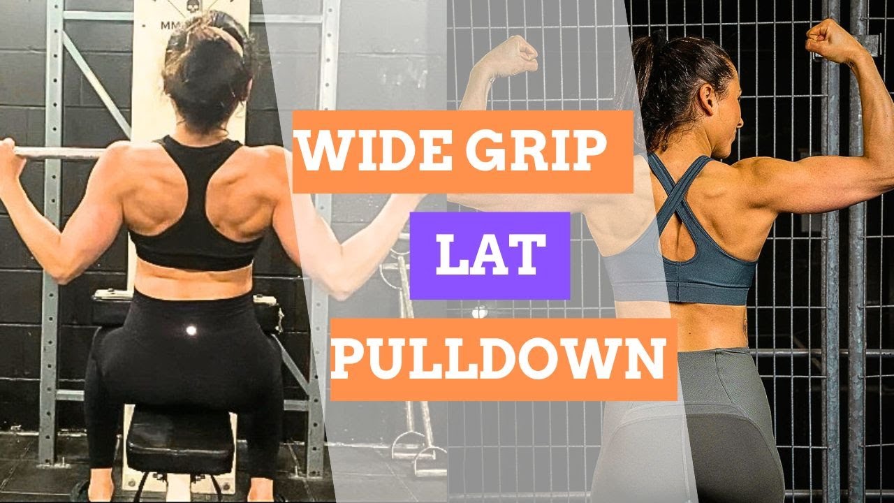 Wide Grip Lat Pulldown - YouTube
