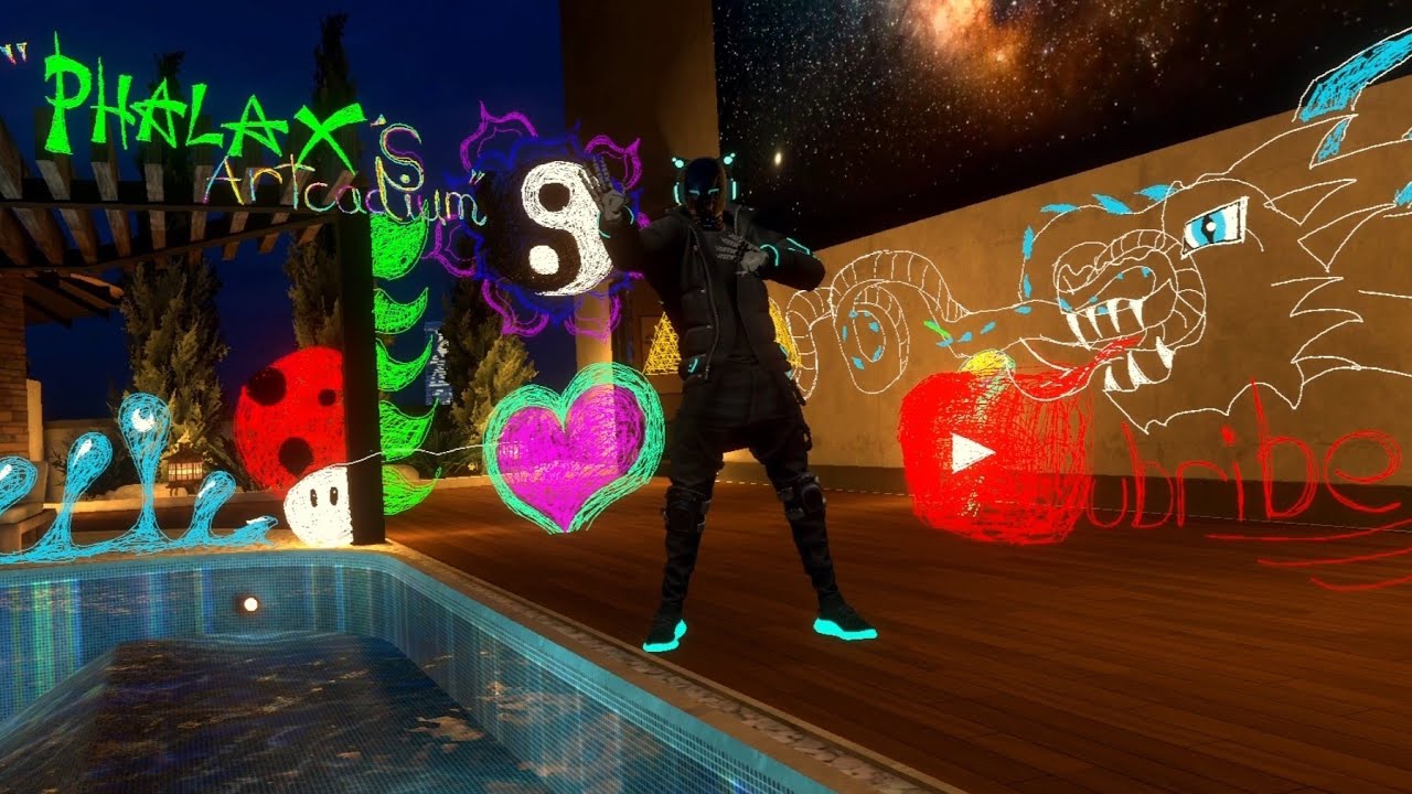 Dreams - VRchat Dance and Art Timelapse - YouTube