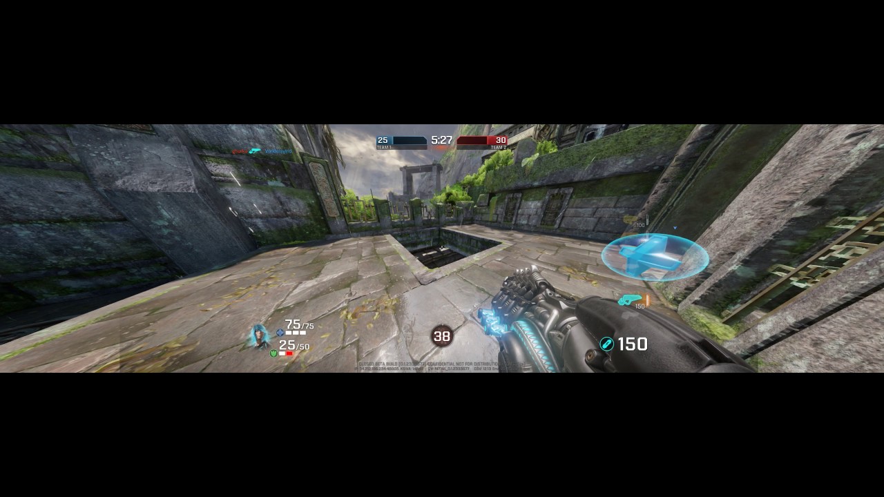 Quake Champions in 32:9 60FPS 3840x1080. - YouTube