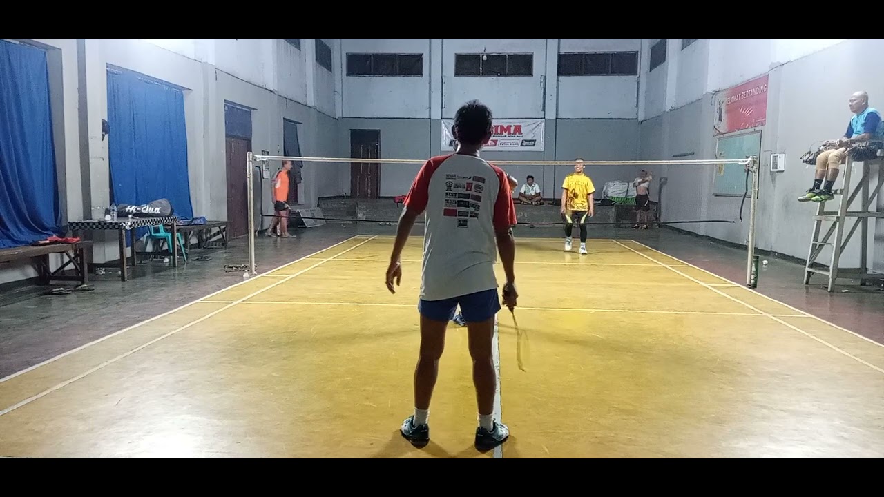 Santo / Eko vs Warno / Supri || olah raga & hiburan pagi - YouTube