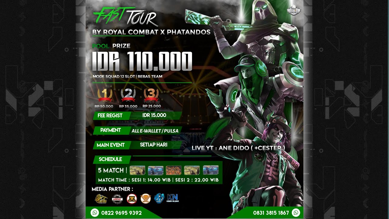 FT BY ROYAL COMBAT x PHATANDOS | JUMAT 27/8/2021 - YouTube