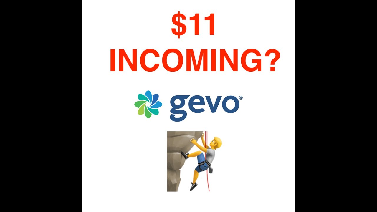 GEVO Over $11 Soon? This is the way - YouTube