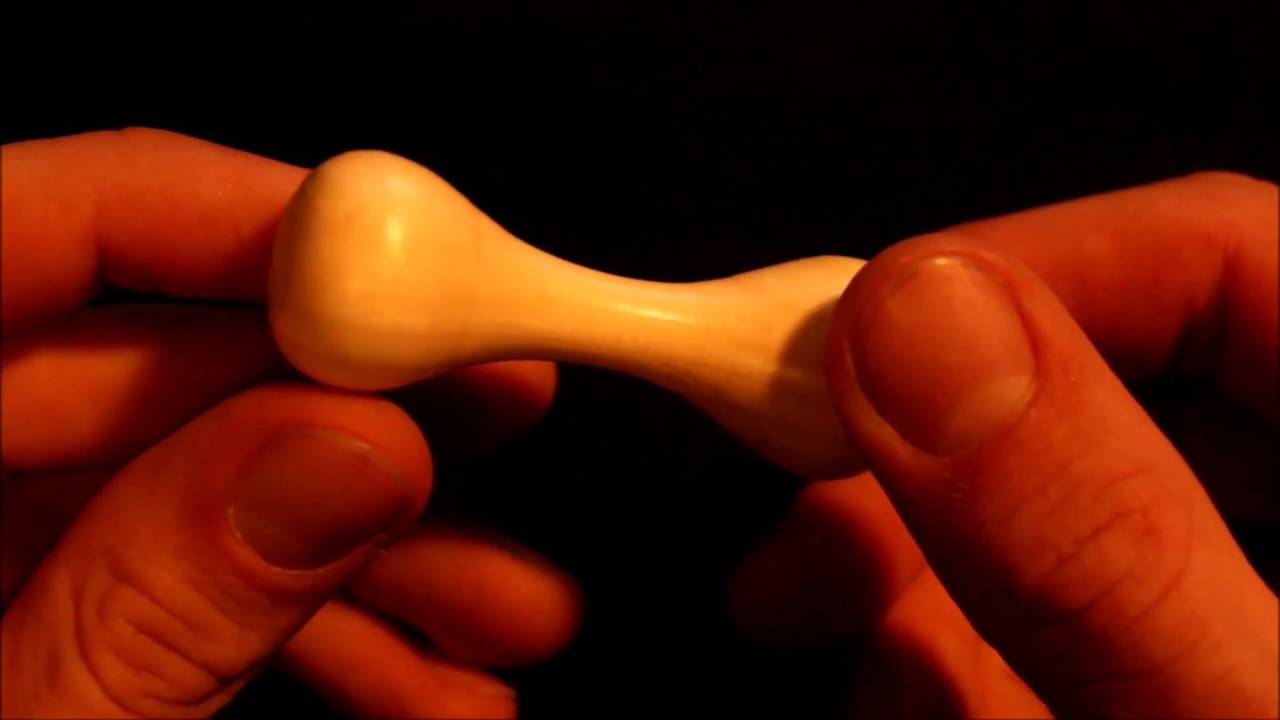 Making a wooden Knucklebone!! - YouTube