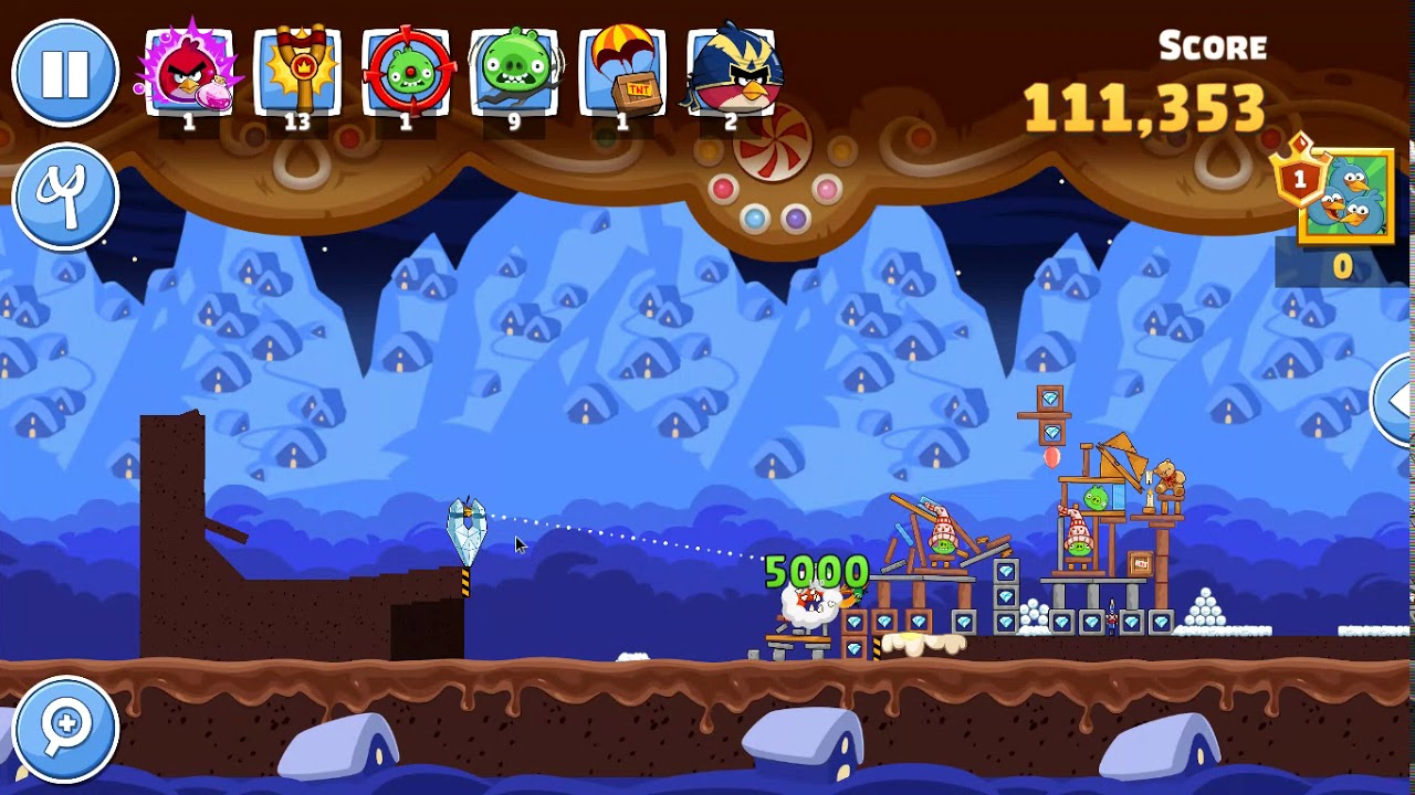 new year firework reaction! angry birds friends - YouTube