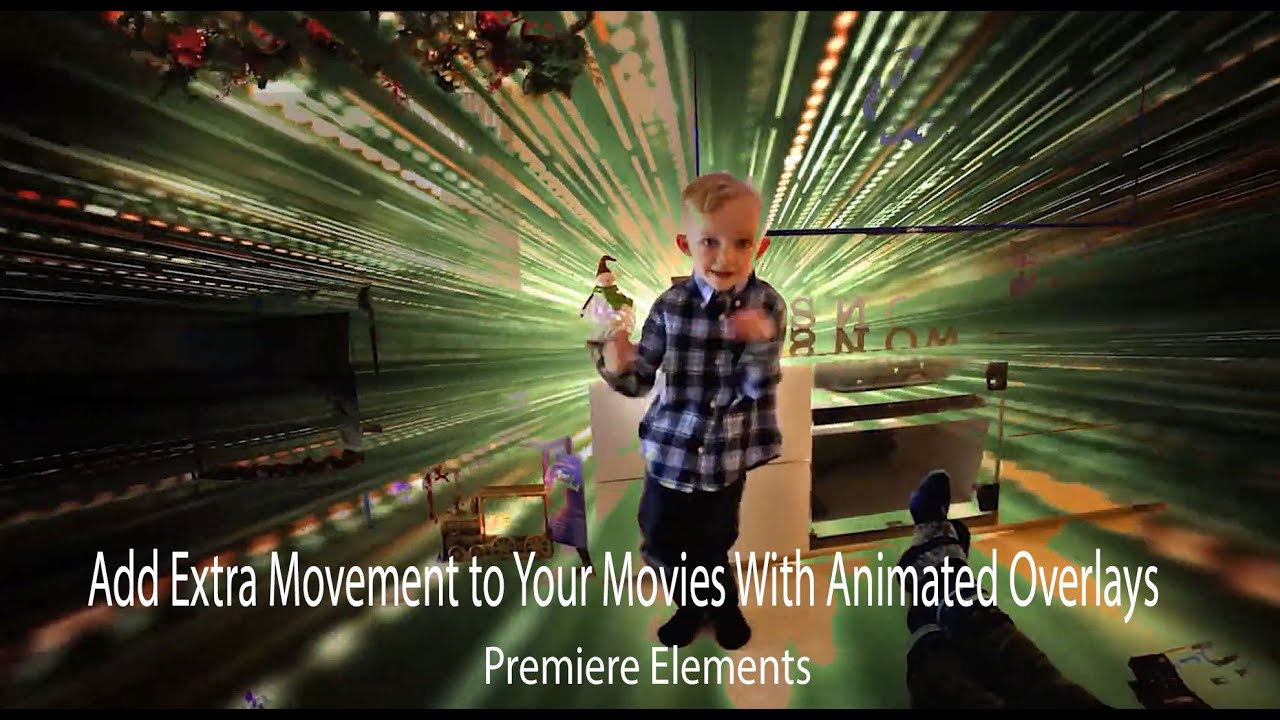 Animated Overlays in Premiere Elements - YouTube