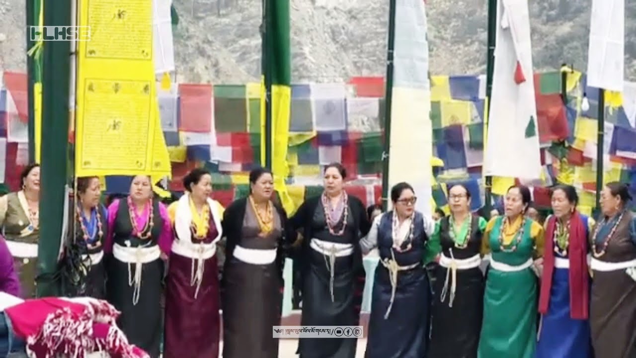 Hyolmo song with dance ll Helambu Hyolmo culture ll HLHSE - YouTube