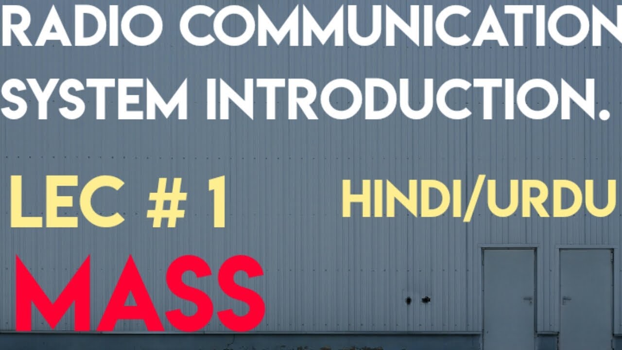Radio communication system. Introduction. - YouTube