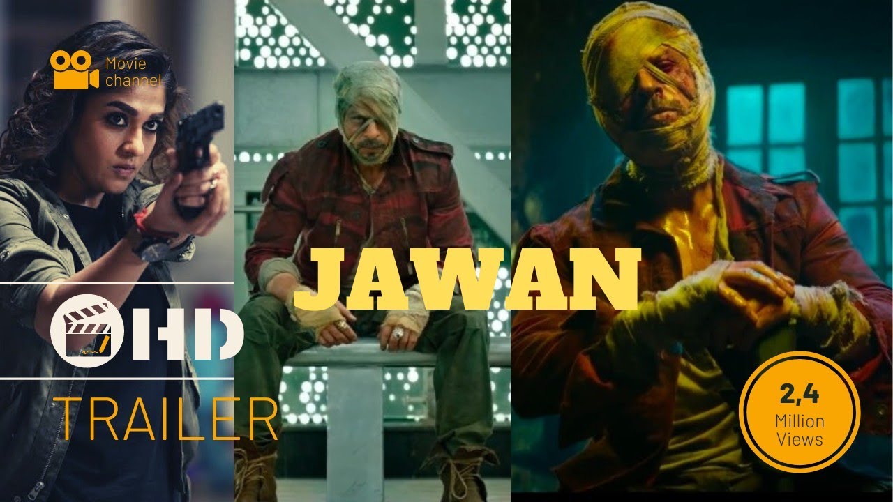 JAWAN Movie official trailer - YouTube