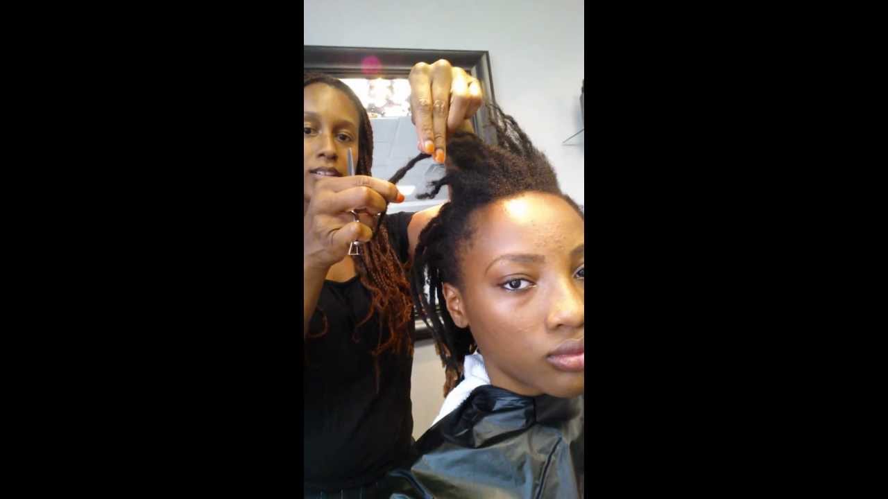 How to Reattach Locs to Loose Hair: Loc Renovation 2 - YouTube