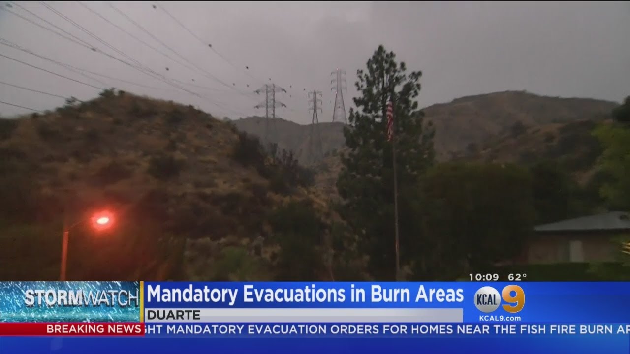 Mudslides Threaten Homes In Fish Fire Burn Areas, But Homeowners ...