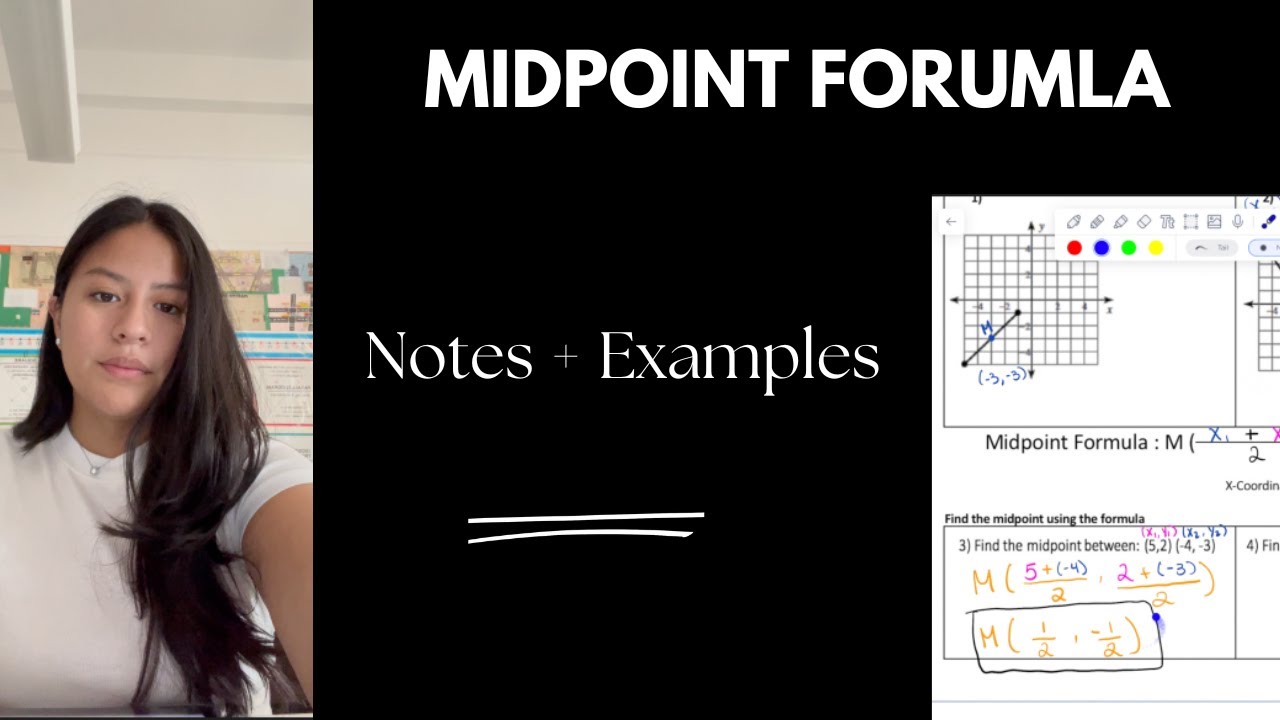 Midpoint Formula - YouTube