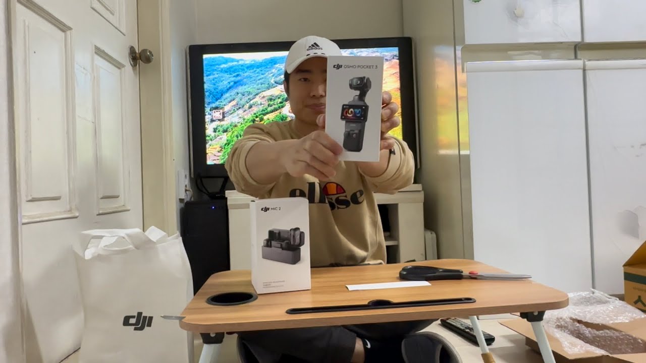 Finally Unboxing dji Cosmo Pocket 3 With dji Mic || Nepali in South ...