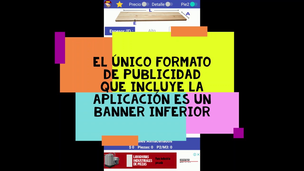 Aplicación para Android Calculador de Madera en pie tablar o maderero ...
