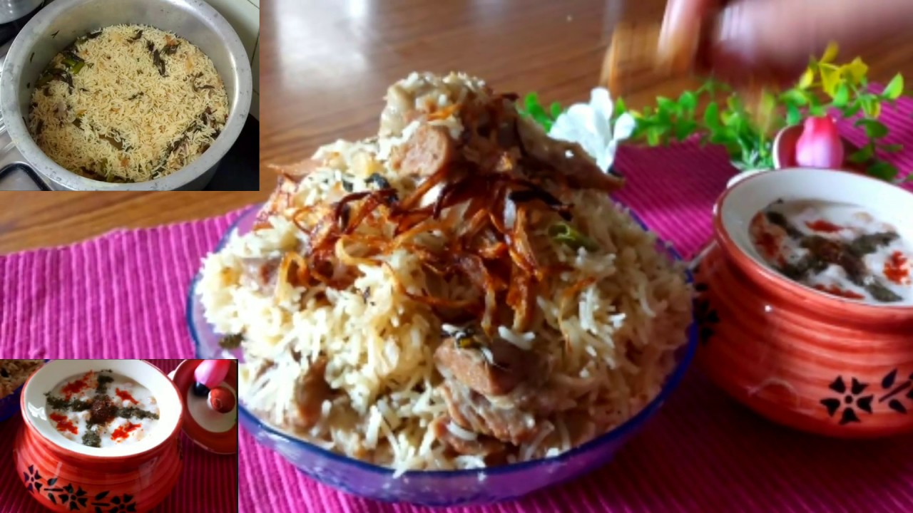 BIRYANI RECIPE || YAKHNI BIRYANI - YouTube