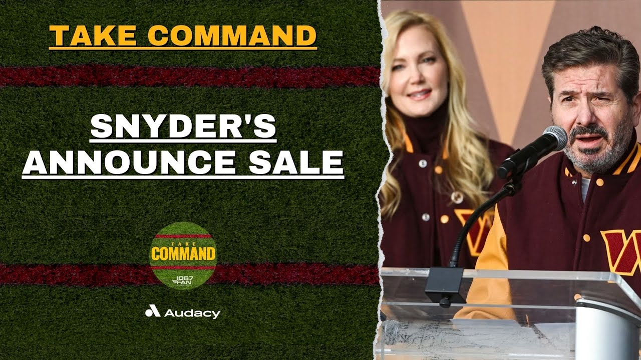 Dan Snyder Officially Announces The Sale Of The Commanders | Take ...