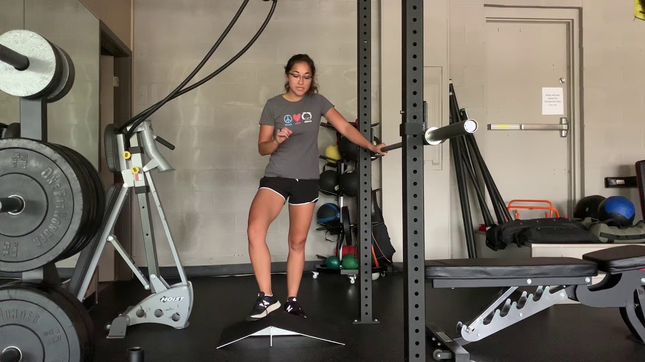 Assisted Squat Hold - YouTube