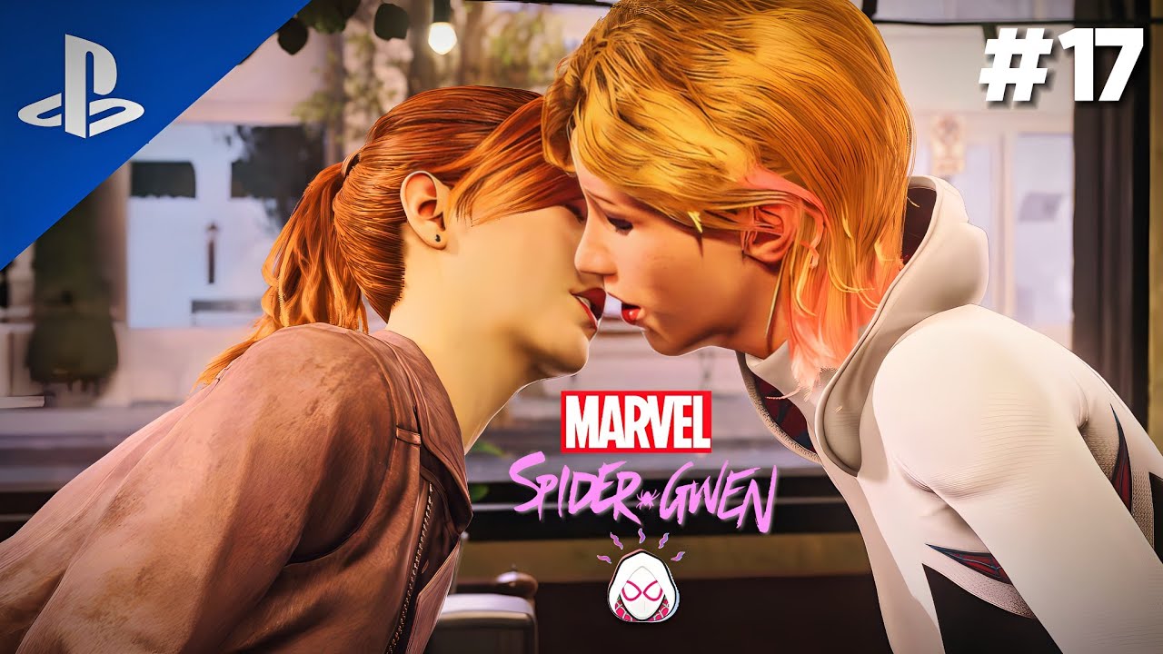 Marvel's Spider-Gwen | Gwen Stacy Kisses MJ ️ - YouTube