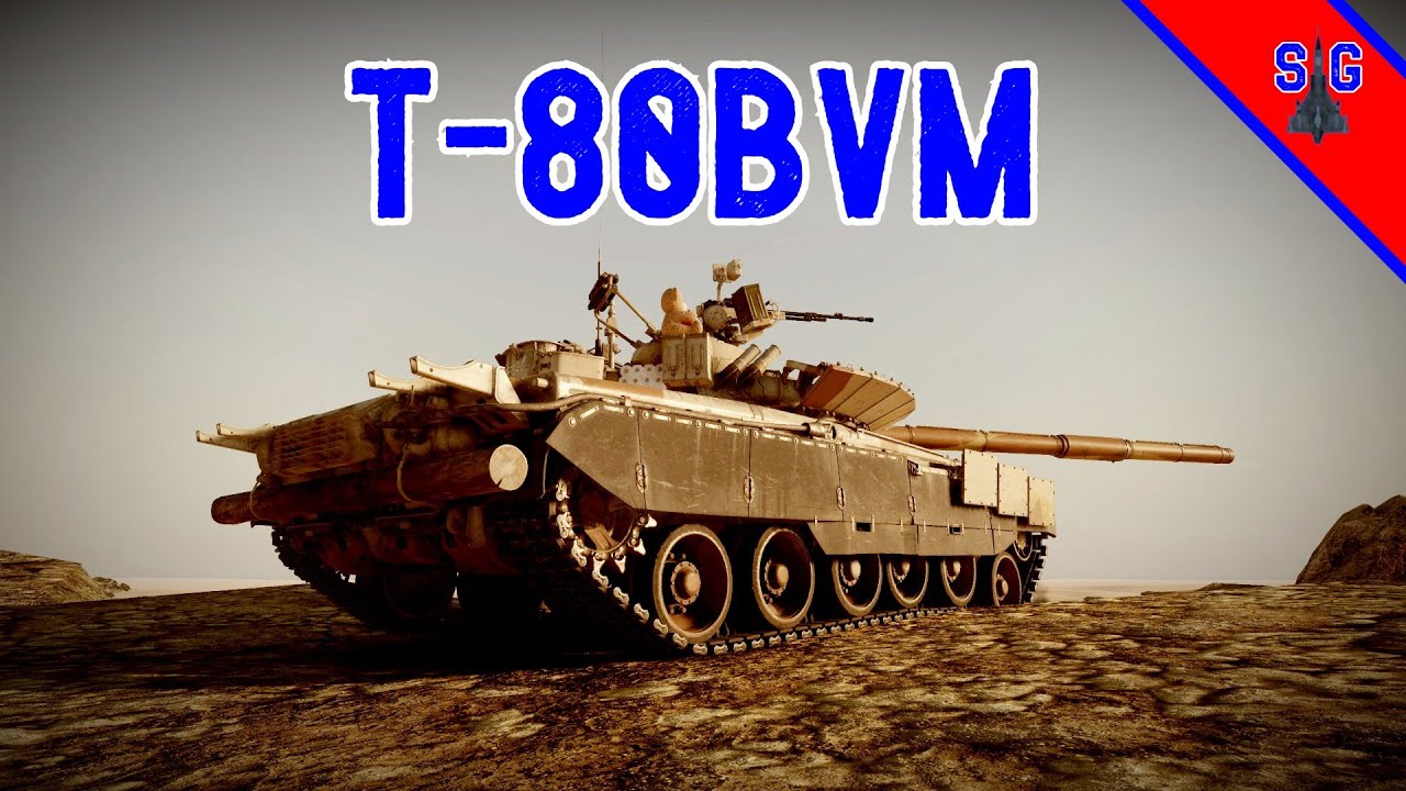T-80BVM - War Thunder Ground RB - YouTube