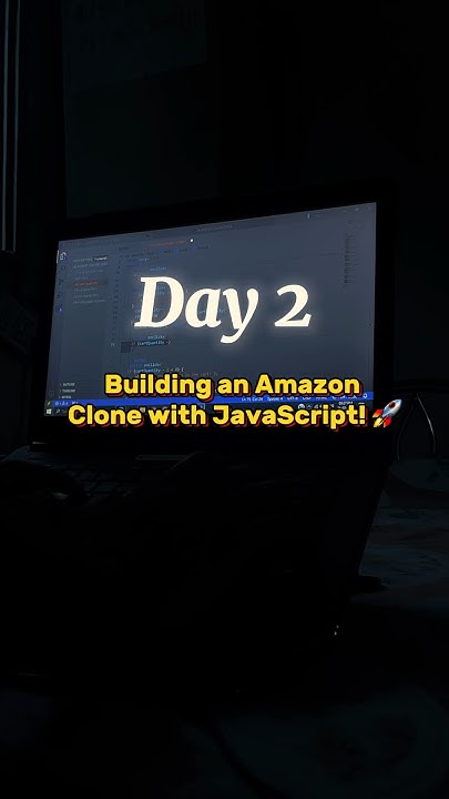 Day 2 of building an Amazon clone using Javascript🚀 #coding #developer #codingsecrets #devlife ...