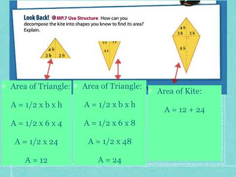 Areas of Special Quadrilaterals - YouTube