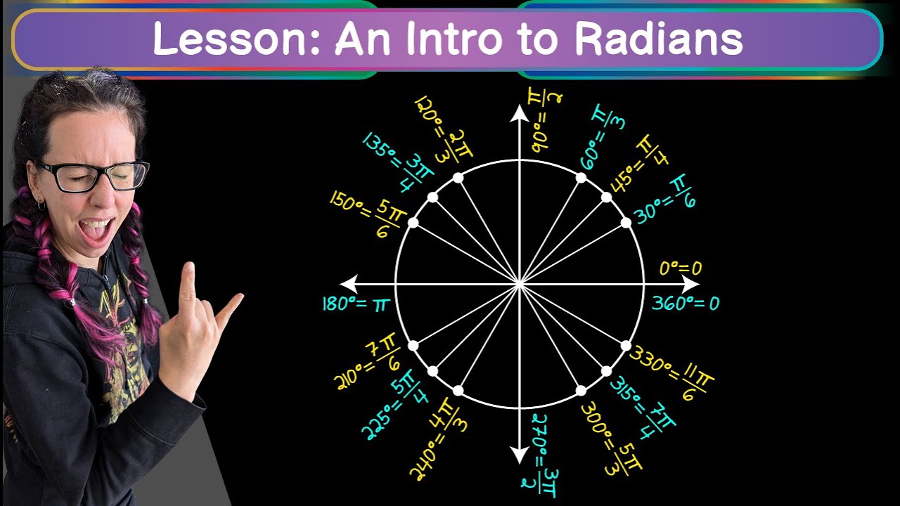 Lesson: Intro to Radians - YouTube
