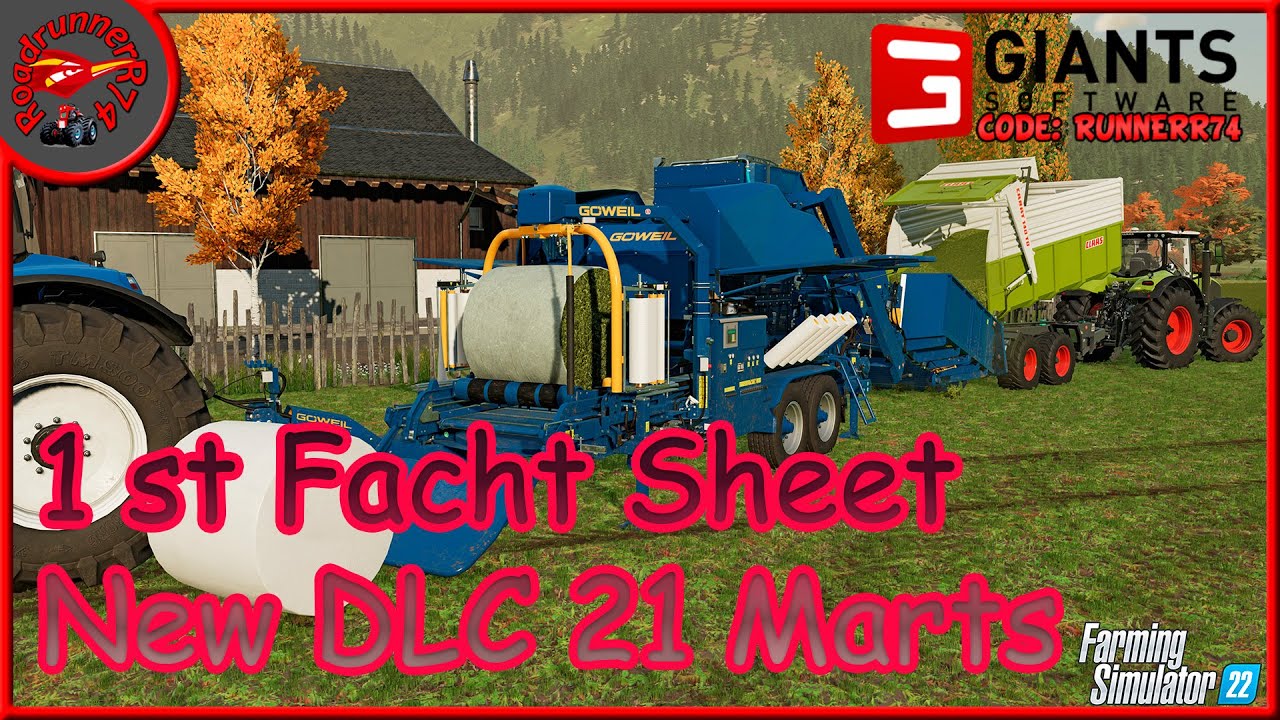 FS 22 NEWS Göweil Pack Facht sheet 1 maskiner machines crops beet pulp ...