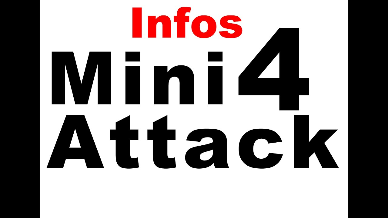 Infos zu Mini Attack 4 // Oktober 2022 - YouTube