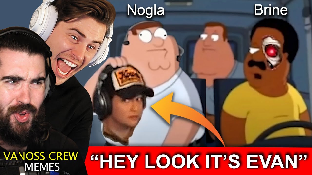 Vanoss Crew MEMES that EXPOSE us... Nogla & Terroriser REACT! - YouTube