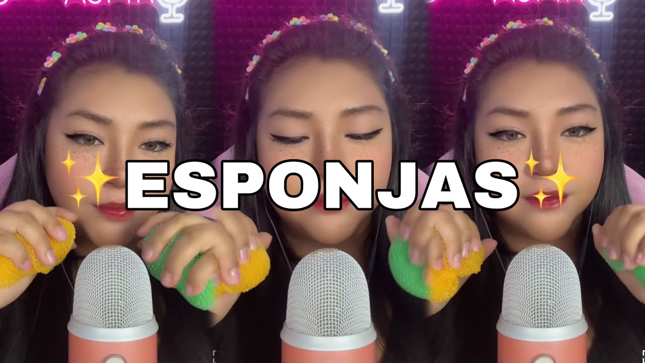 ESPONJAS 🧽- DIANA ASMR - YouTube