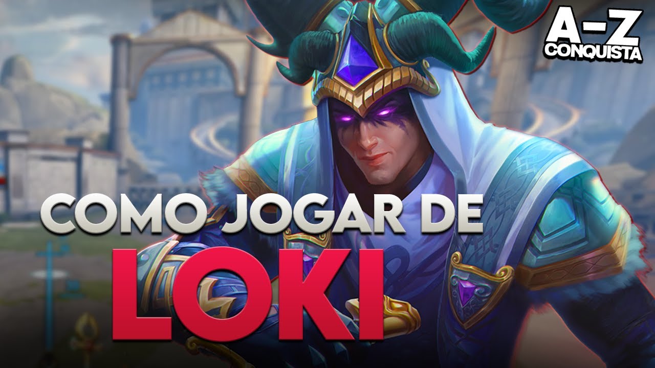 COMO JOGAR DE LOKI, A-Z Conquista + Guia - ⚡ Smite BR - YouTube