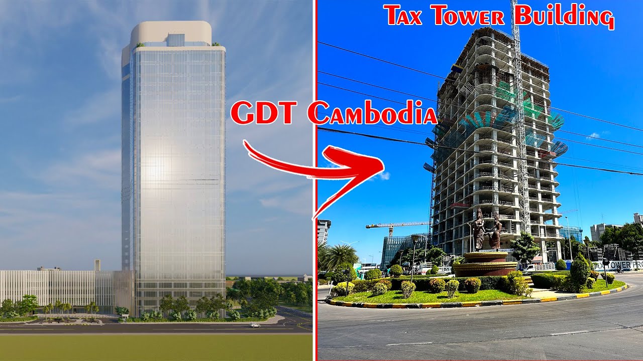 4K Tax Tower l New Building GDT General Department Of Taxation 154m ...