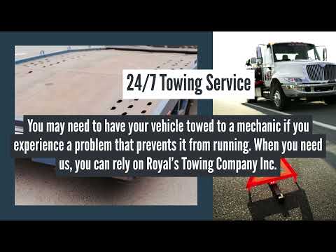 Fast 24 Hour Towing Company Royal Oak MI with Triple3 Royal's Towing Company