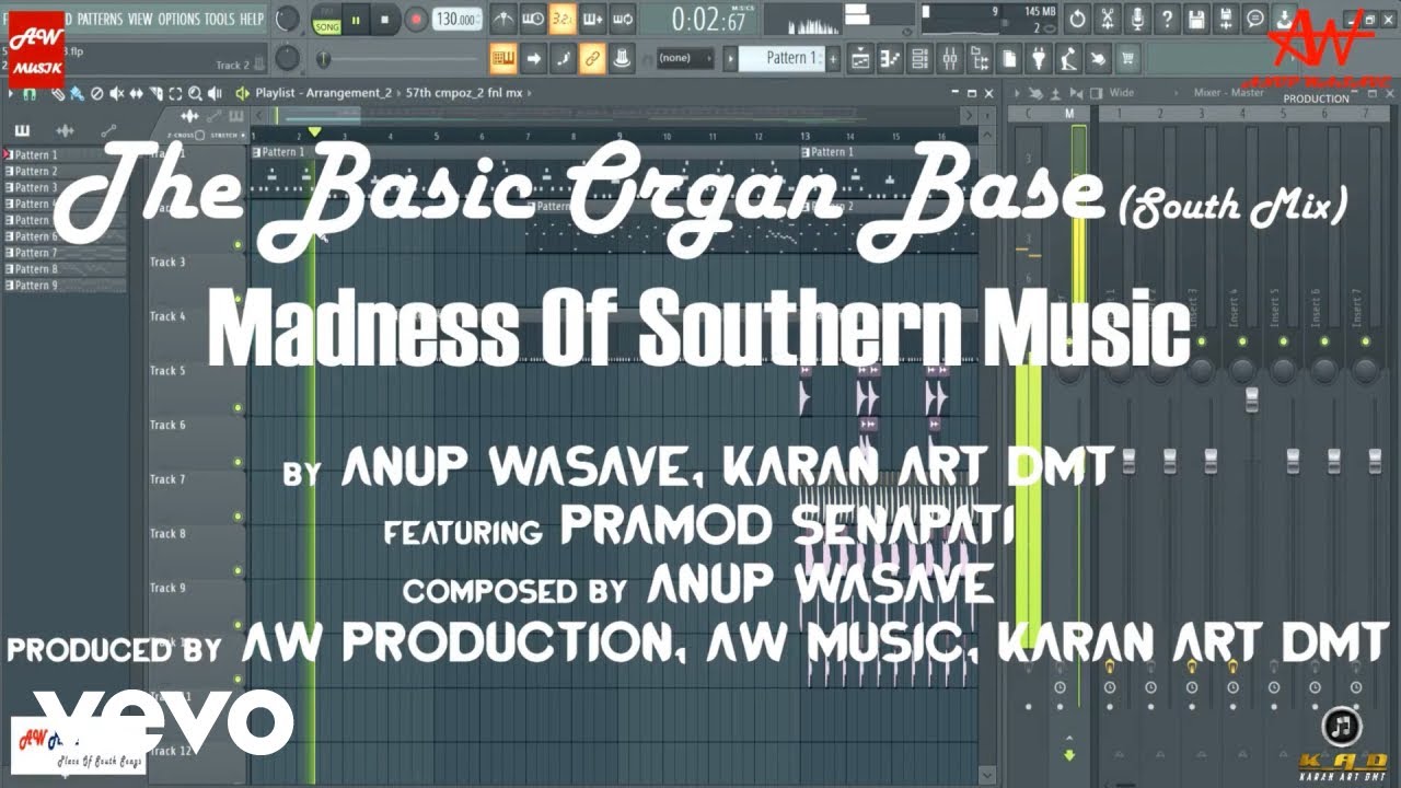 Anup Wasave, Karan Art DMT - The Basic Organ Base (South Mix) ft ...