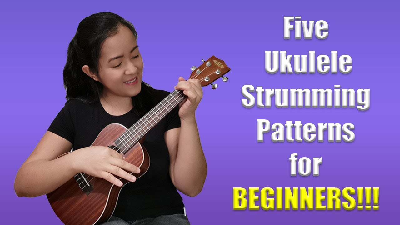 Five Ukulele Strumming Patterns for Beginners - YouTube