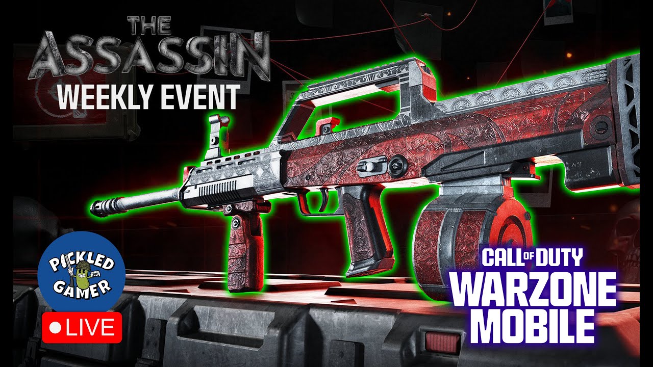 🔴 LIVE - Warzone Mobile - The Assassin Event #ytshorts #shorts - YouTube