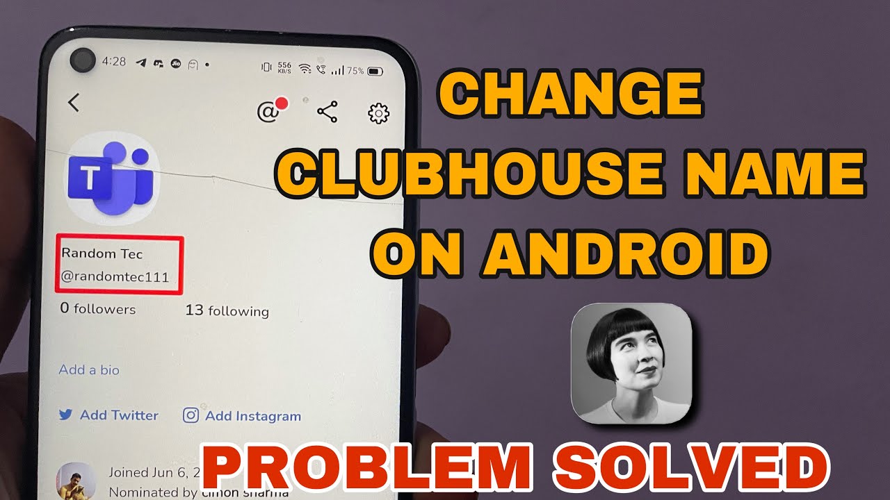 How To Change Clubhouse Name On Android - YouTube