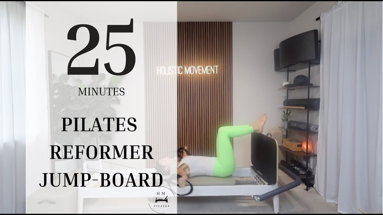 Pilates Reformer | Intermediate | Jump-board - YouTube