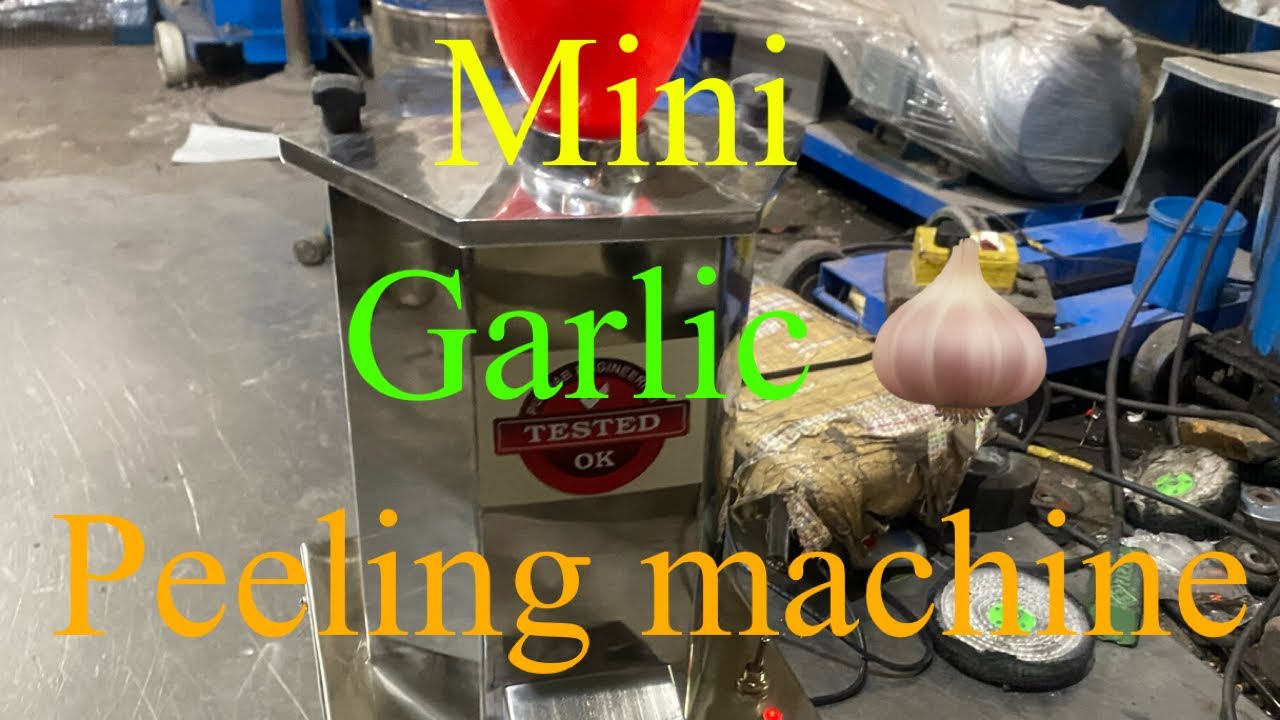 Mini garlic peeling machine 📲☎️📞 +91 93402 60259 - YouTube