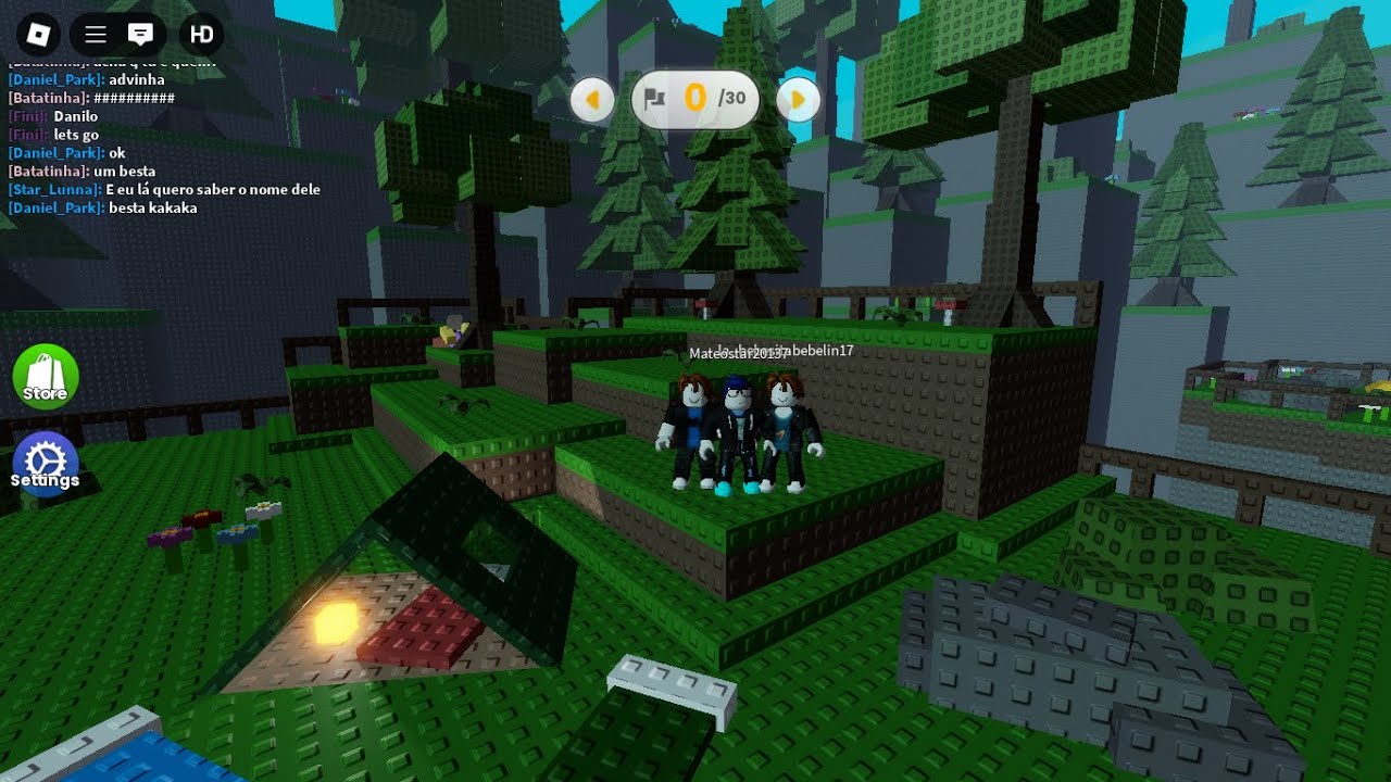 Jugando un 3 player obby - YouTube