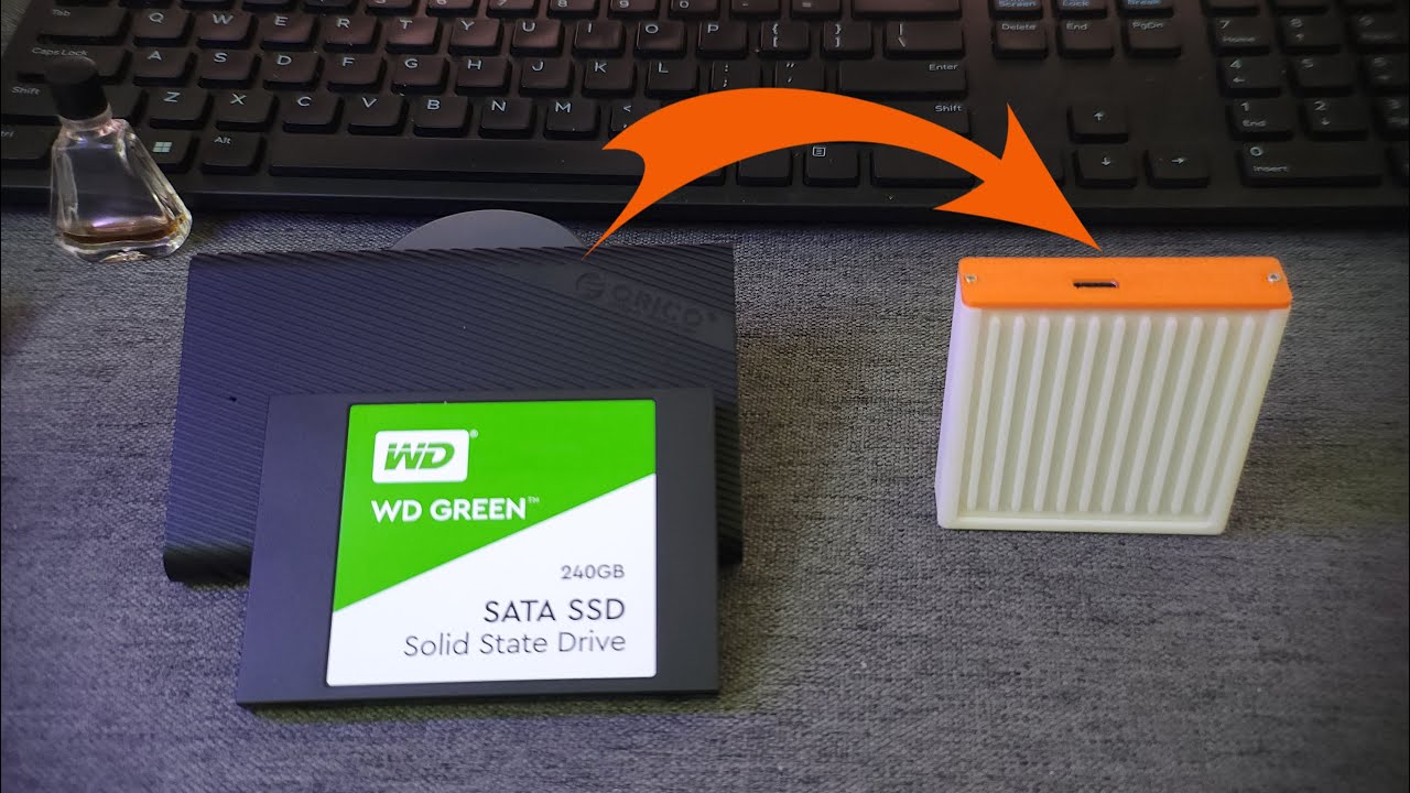 1 ổ cứng SSD nhỏ gọn cho góc làm việc - A Compact SSD Hard Drive Mod ...
