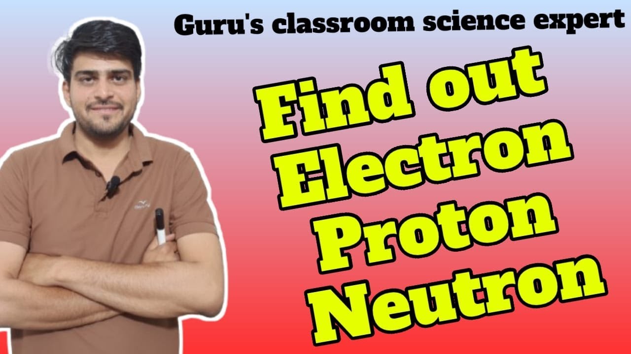 Let's learn how to find out electron ,proton, Neutron with easy steps ...