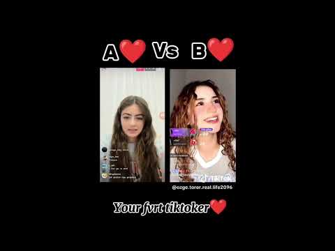 TikTok live asya agca vs leya kirsan your favorite