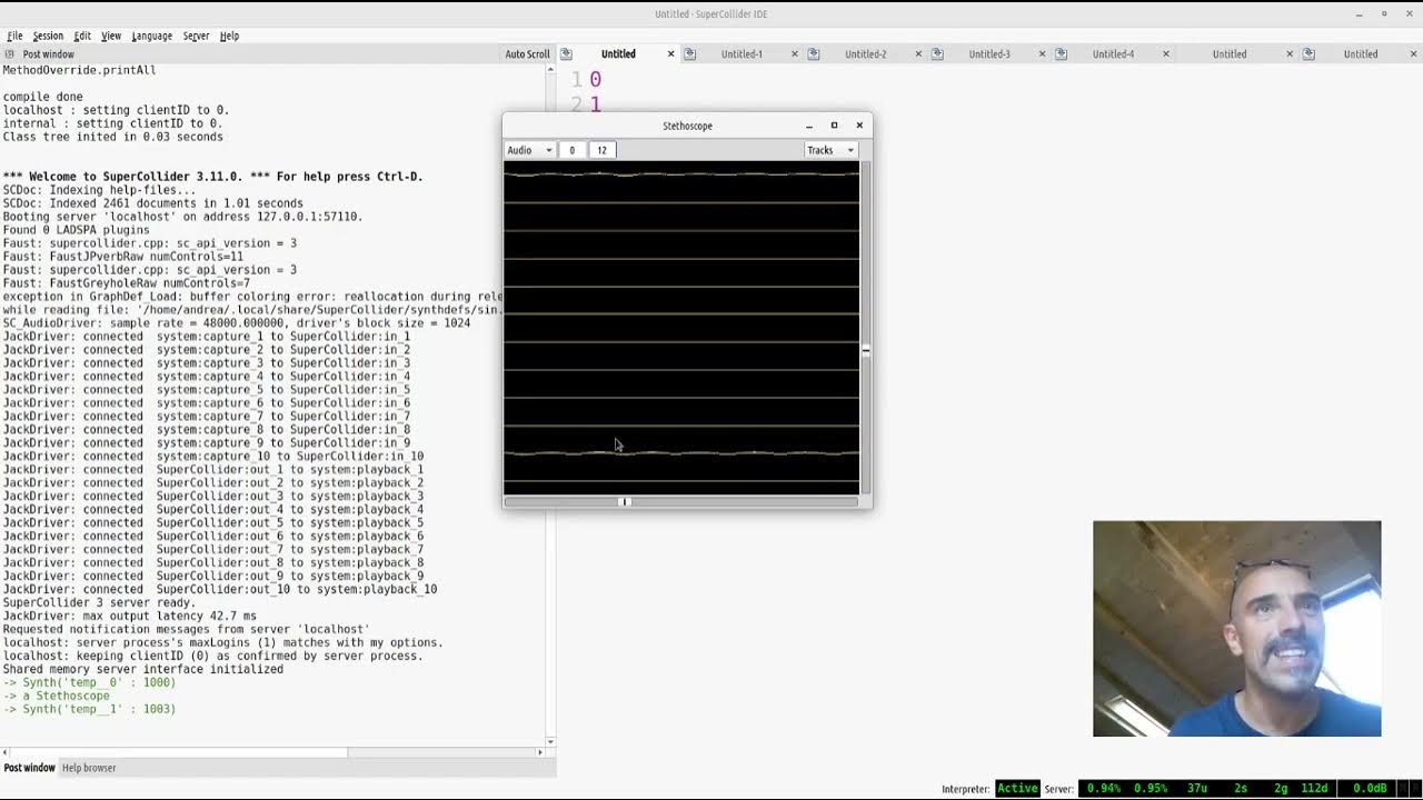 SuperCollider Intro, 10 - YouTube