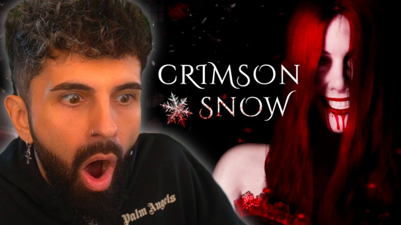 A CHRISTMAS Horror Game?! | Crimson Snow (Christmas Horror) - YouTube