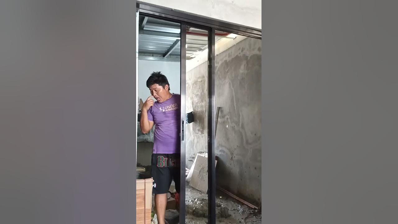 PANO MAGKABIT NG SLIDING DOOR - YouTube