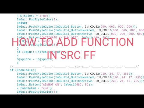 HOW TO ADD FUNCTION IN SRC 🔥🔥DM TO BUY SRC:- @PAWANMODSX - YouTube